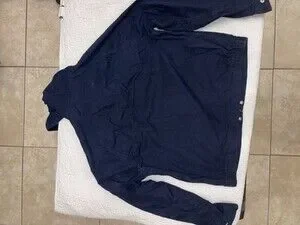 Jackets & Coats | Polo Ralph Lauren Hooded Windbreaker Jacket Navy Full ...
